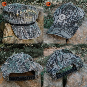 Vintage Camouflage Hats 80s 90s Style Camo Hats Snapbacks Trucker Hats ...