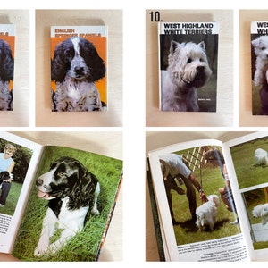 Vintage Dog Breed Books Vintage Book Decor Dog Books Pet - Etsy
