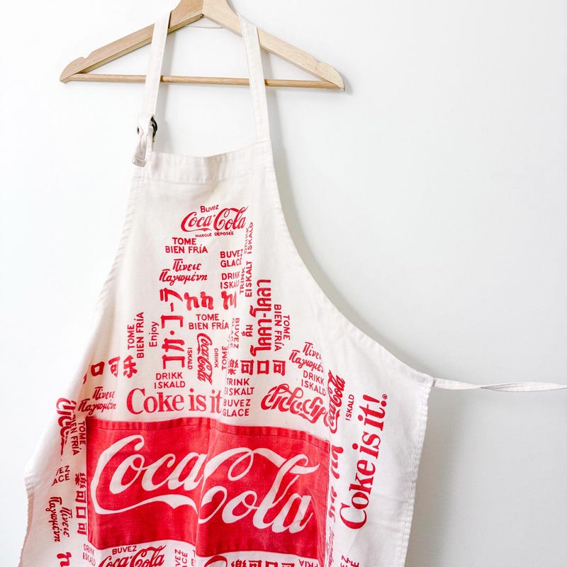 Coca Cola Apron - Etsy