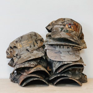 Vintage Camouflage Hats | 80s 90s Style | Camo Hats | Snapbacks ...