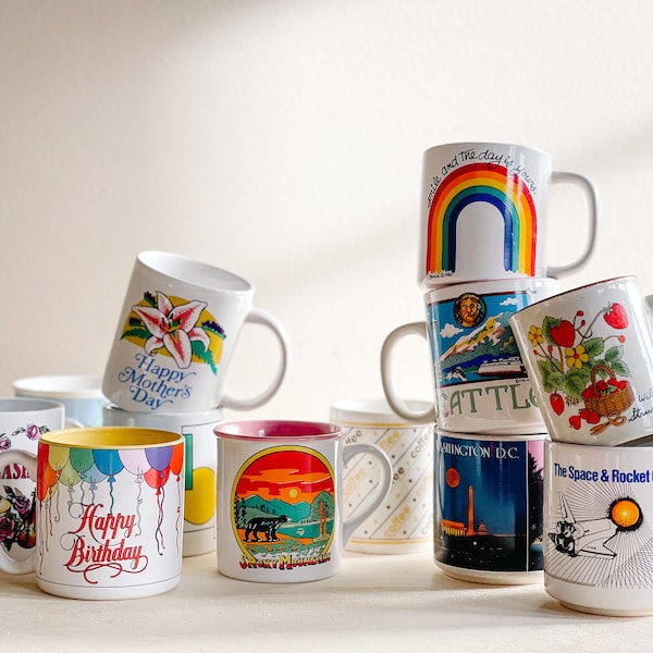 Vintage Coffee Mugs - Etsy