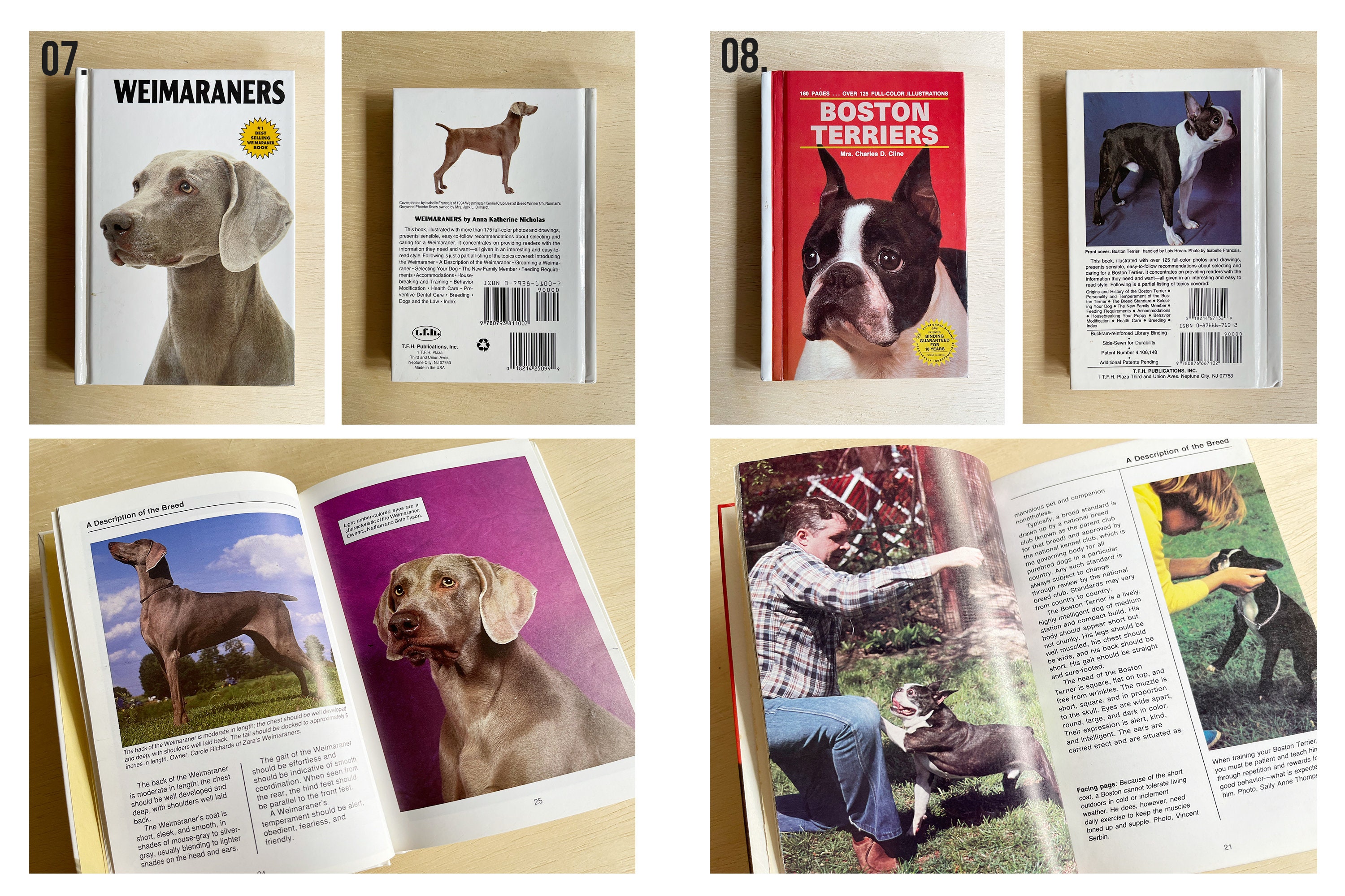 Vintage Dog Breed Books Vintage Book Decor Dog Books Pet - Etsy