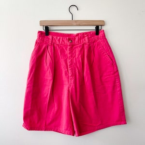 Vintage Pink Duck Head High Waisted Shorts Jorts Style - Etsy