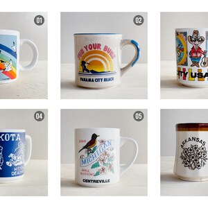 Vintage Coffee Mugs Coffee Cups Retro Kitchen Gift Ideas - Etsy