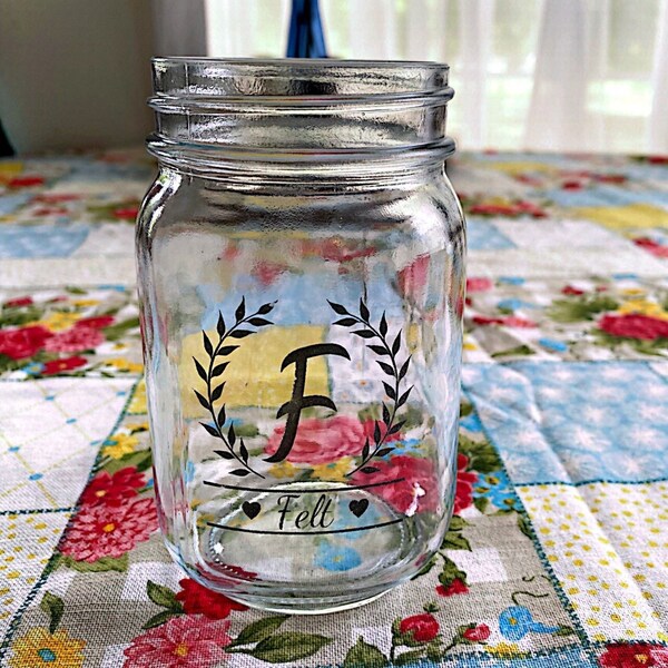 Engraved Mason Jar - Etsy