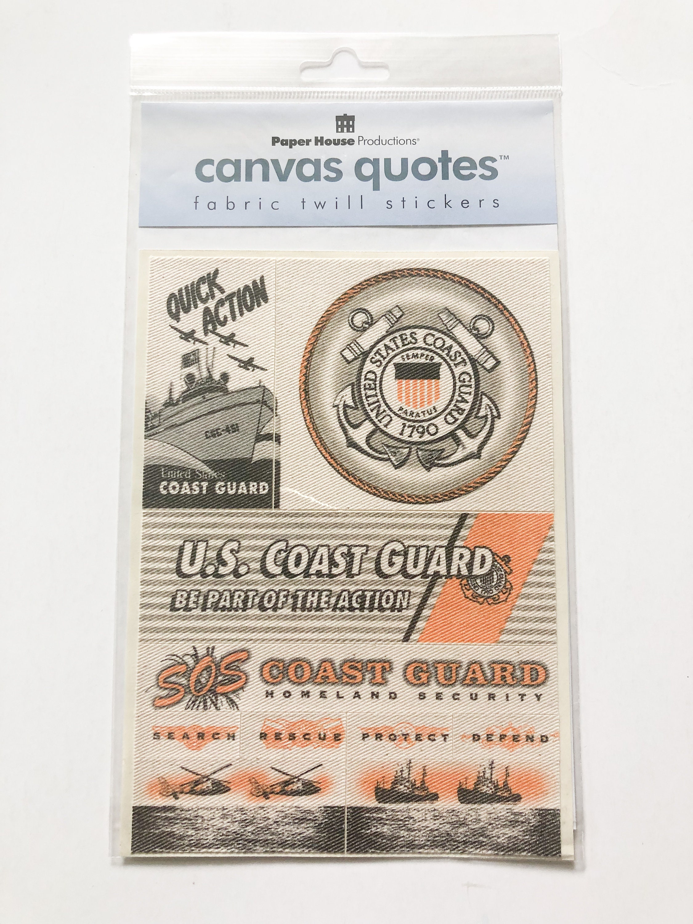 Coast Guard Stickers Scrapbooking Stickers Military - Etsy