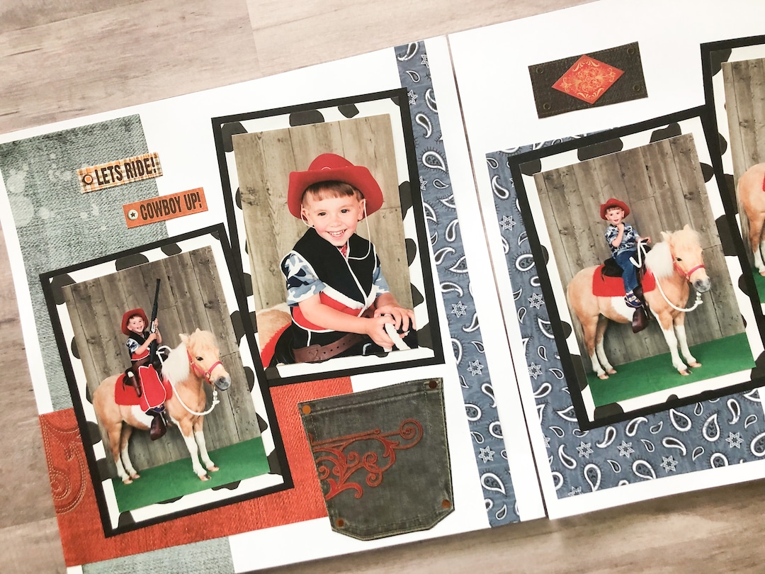 Farm Pages - Premade Farm Scrapbook Pages - Farm Scrapbook Layouts ...