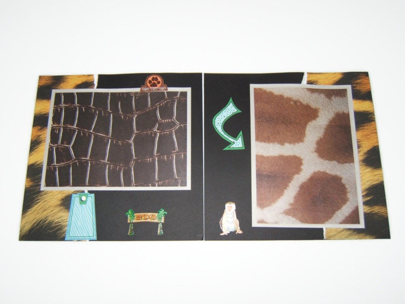 Zoo Scrapbook Album Zoo Photo Album Trip to the Zoo Album - Etsy