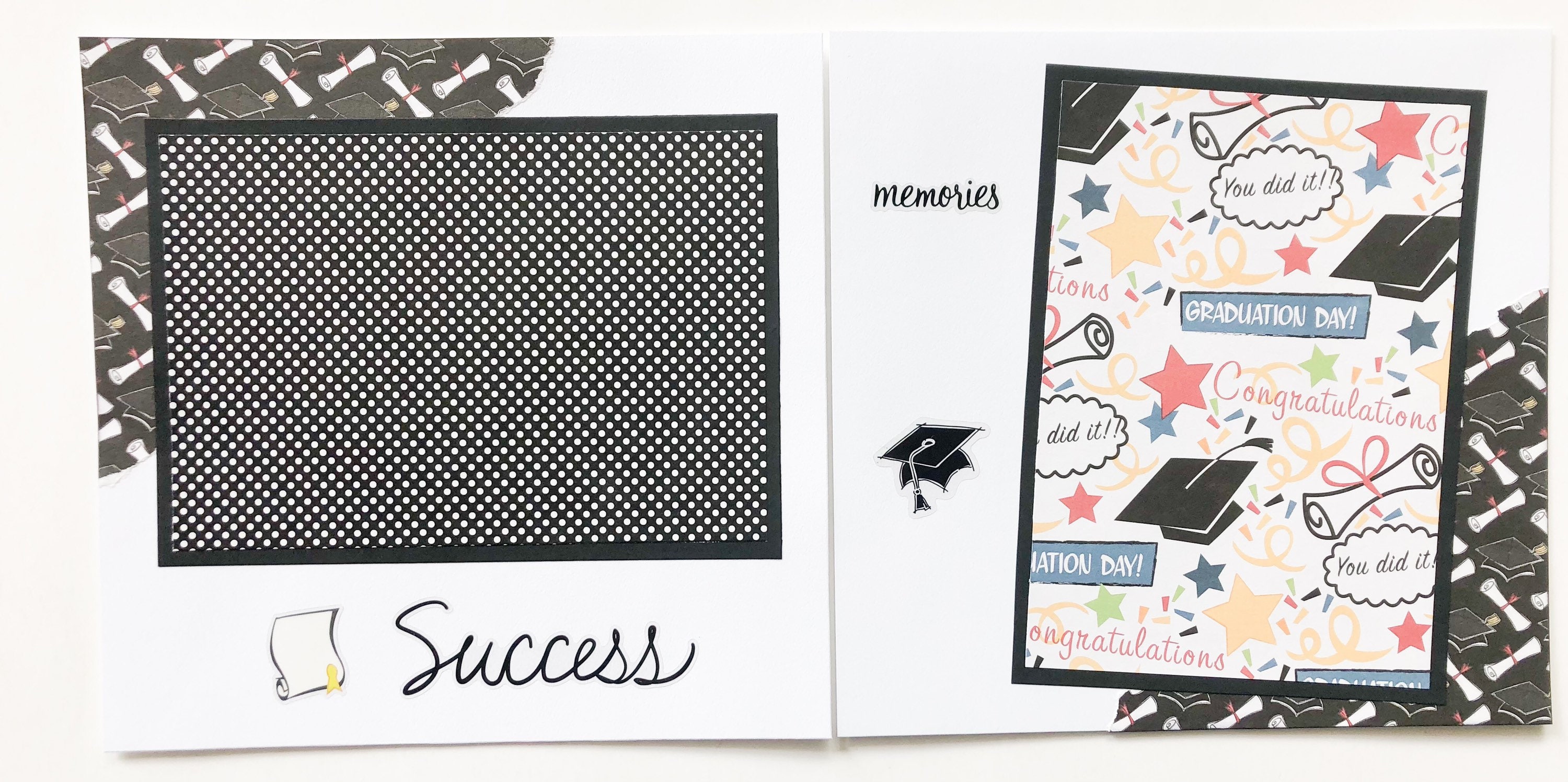 Graduation Scrapbook Album Graduation Album Premade | Etsy