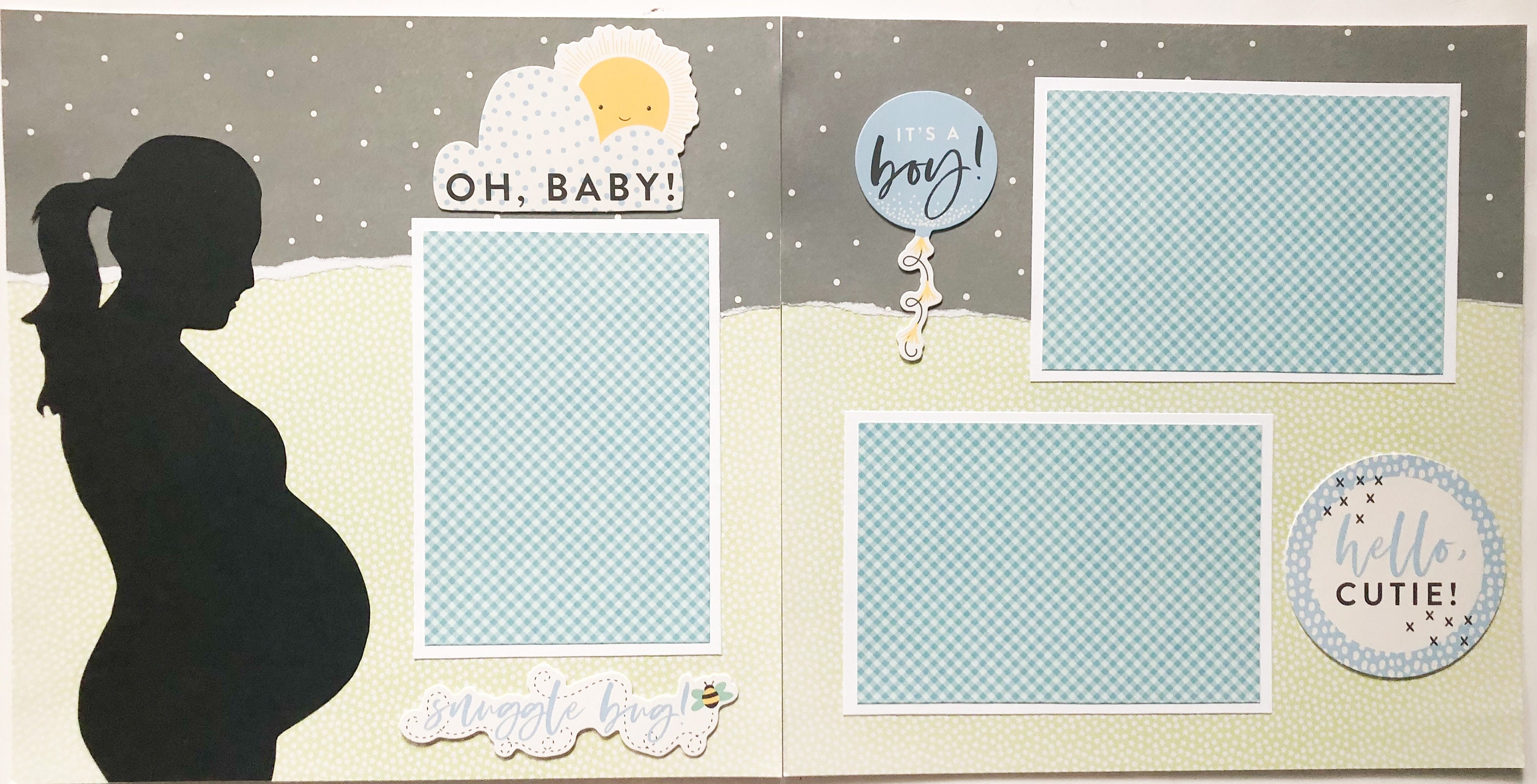 Baby Boy Layouts - Baby Boy Scrapbook Pages - Baby Boy Scrapbook ...