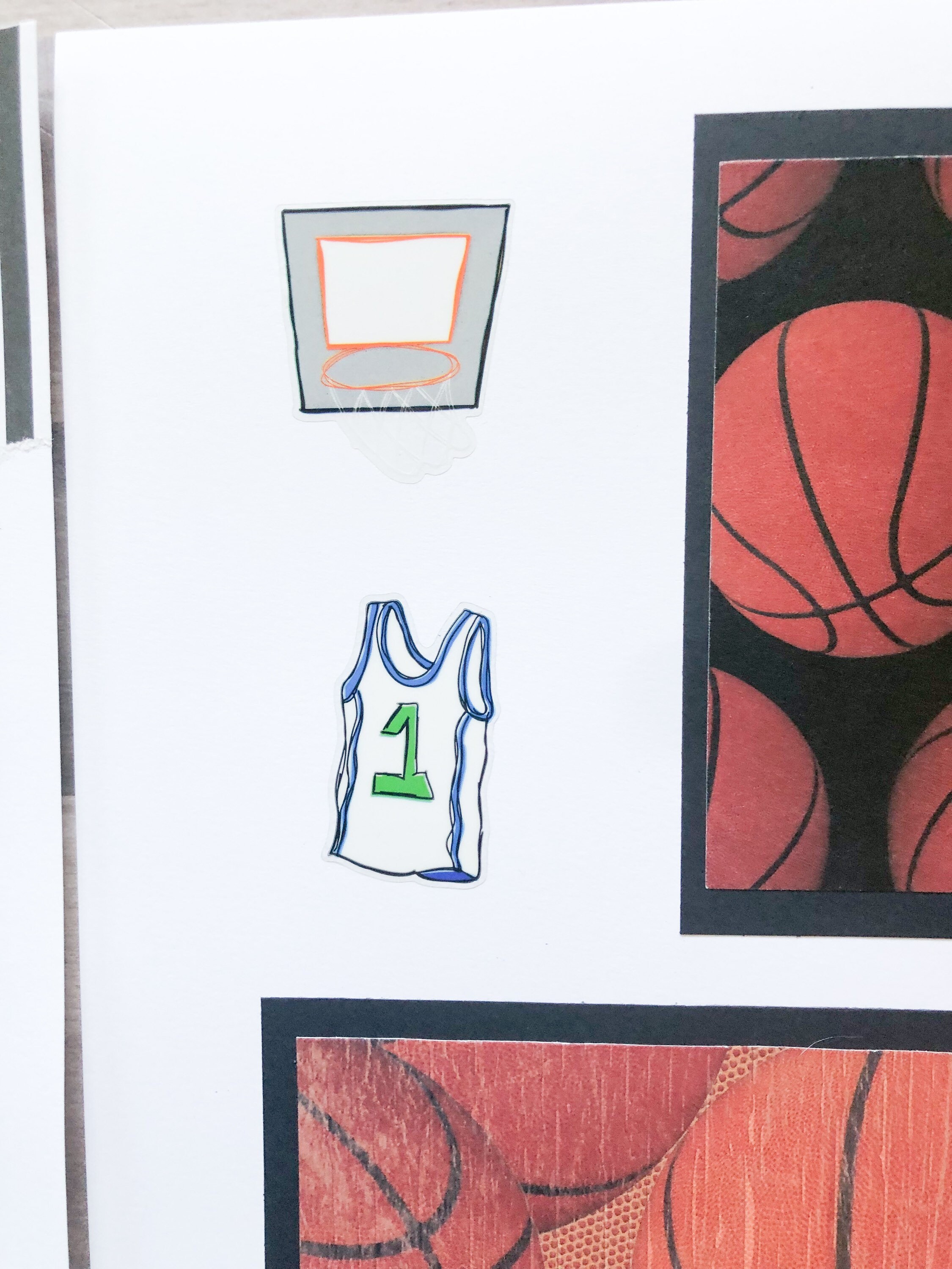 Premade Basketball Scrapbook Pages Basketball Layouts 12 - Etsy