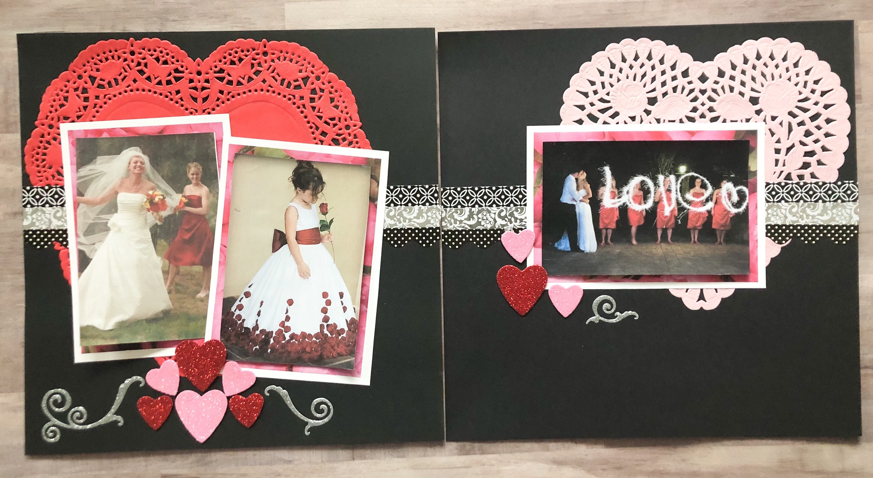 Valentine's Pages Valentine's Day Layout Valentine Pages Valentine's ...