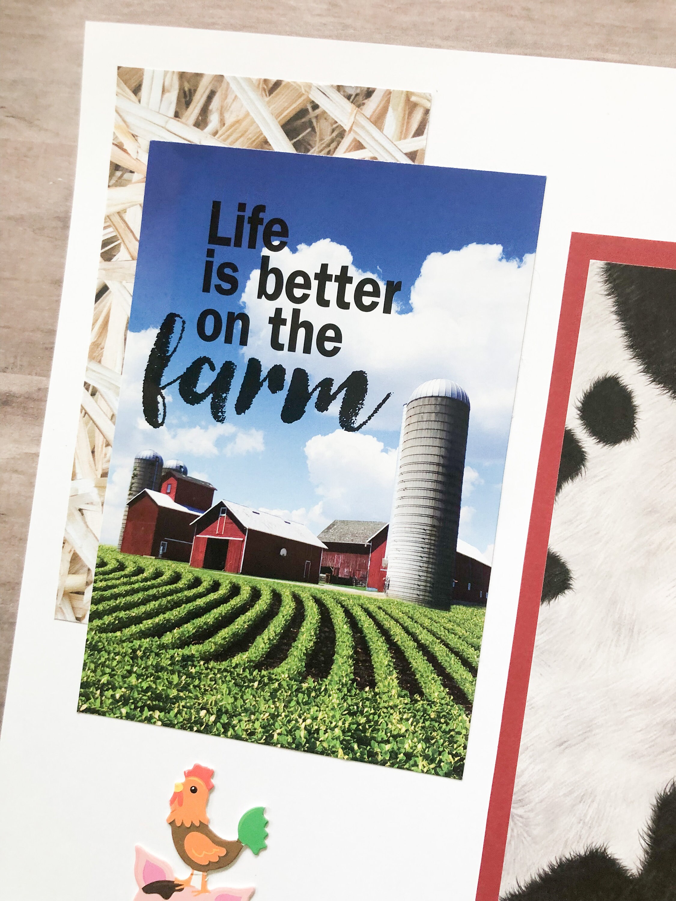 Farm Pages - Premade Farm Scrapbook Pages - Farm Scrapbook Layouts ...
