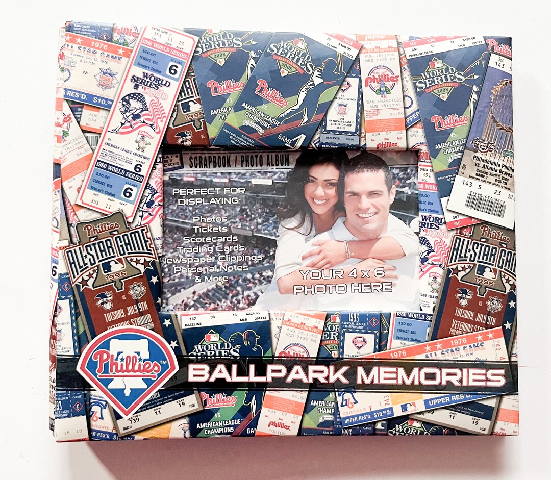 Baseball Scrapbook Album Baseball Coach Gift Baseball Photo Scrapbook ...
