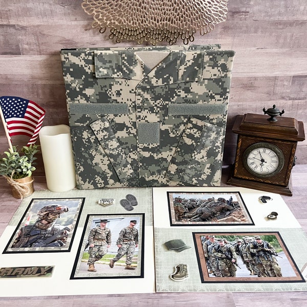 Military Scrapbook - Etsy