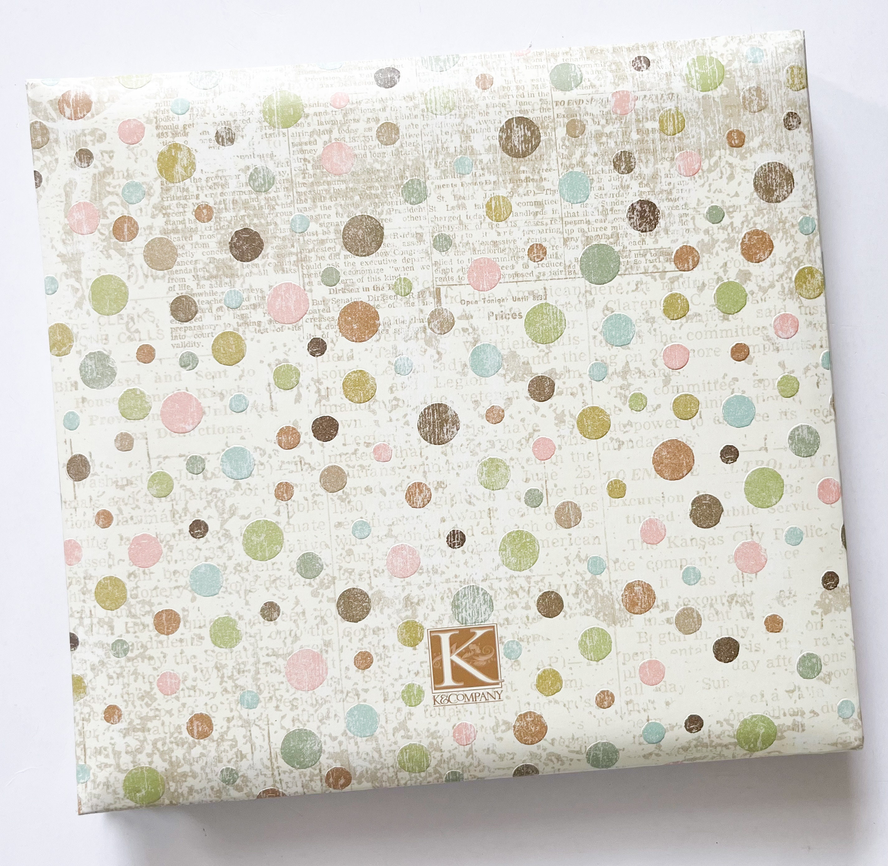 Travel Scrapbook Album - Striped Photo Album - Striped Photo Scrapbook ...