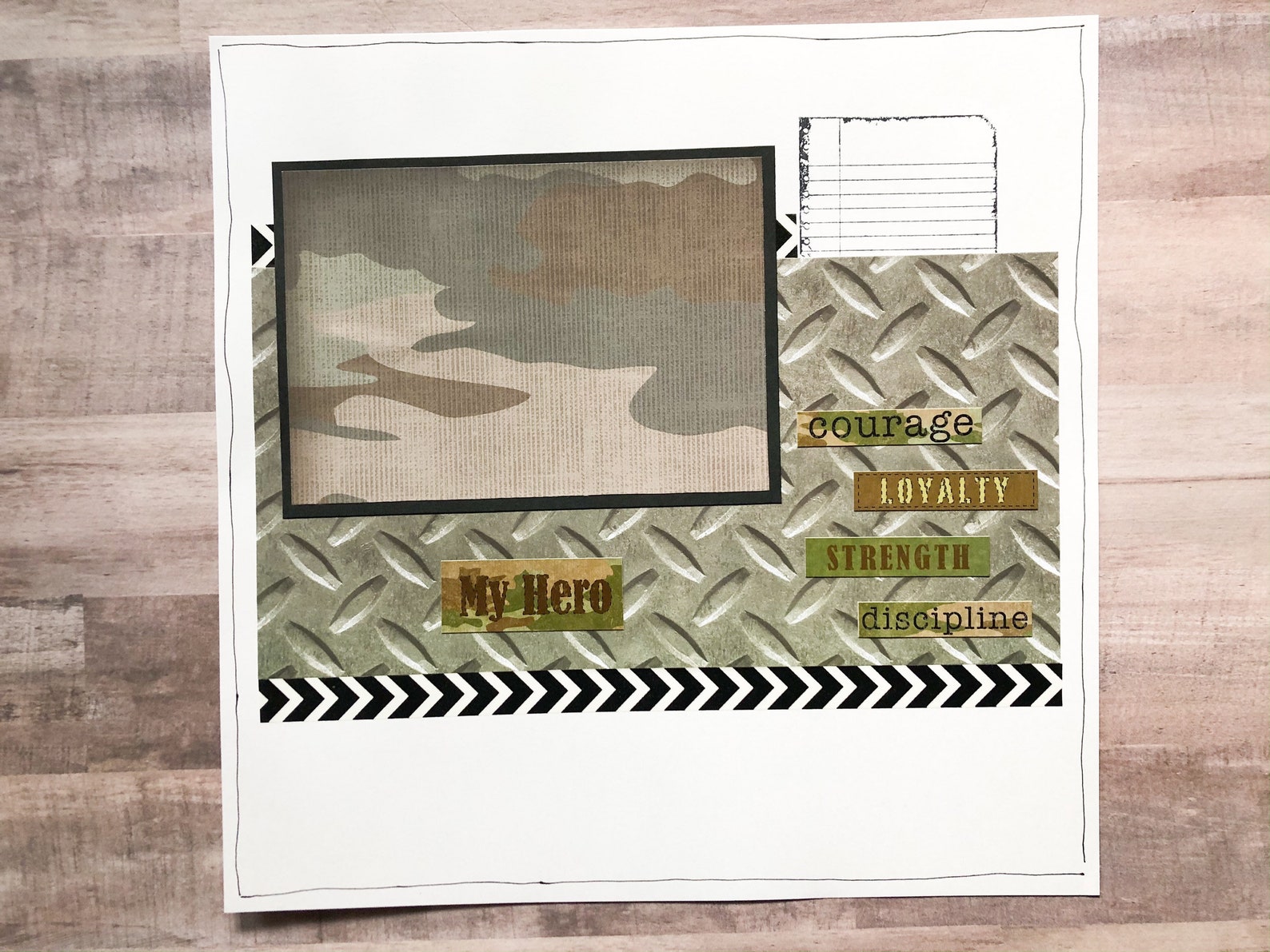Premade Army Scrapbook Pages Army Layouts Military Pages - Etsy