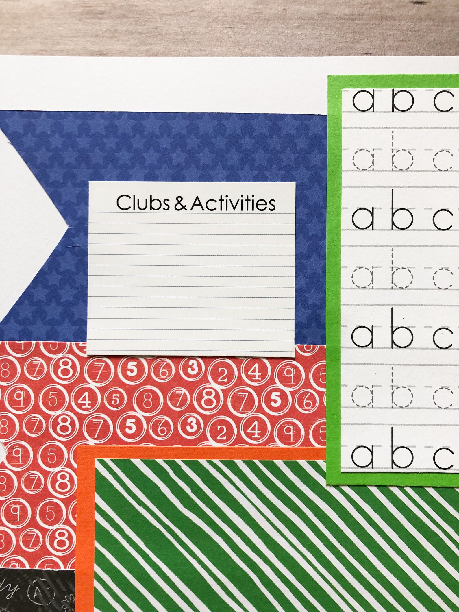 Fourth Grade Scrapbook Pages - Back to School Layout - Premade Fourth ...