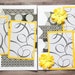 Yellow Wedding Scrapbook Pages - Premade Yellow Wedding Scrapbook ...