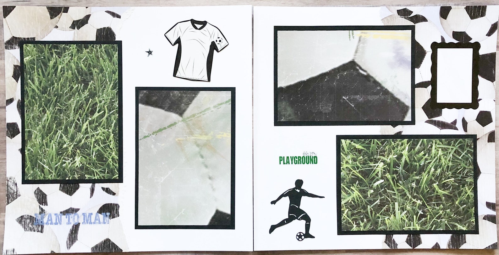 Soccer Scrapbook Album Soccer Photo Album 12 by 12 Premade - Etsy