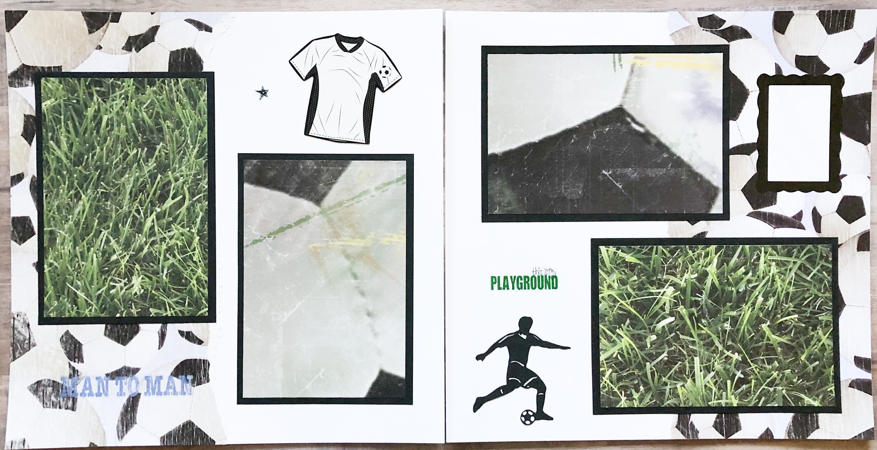 Soccer Scrapbook Album Soccer Photo Album 12 by 12 Premade - Etsy