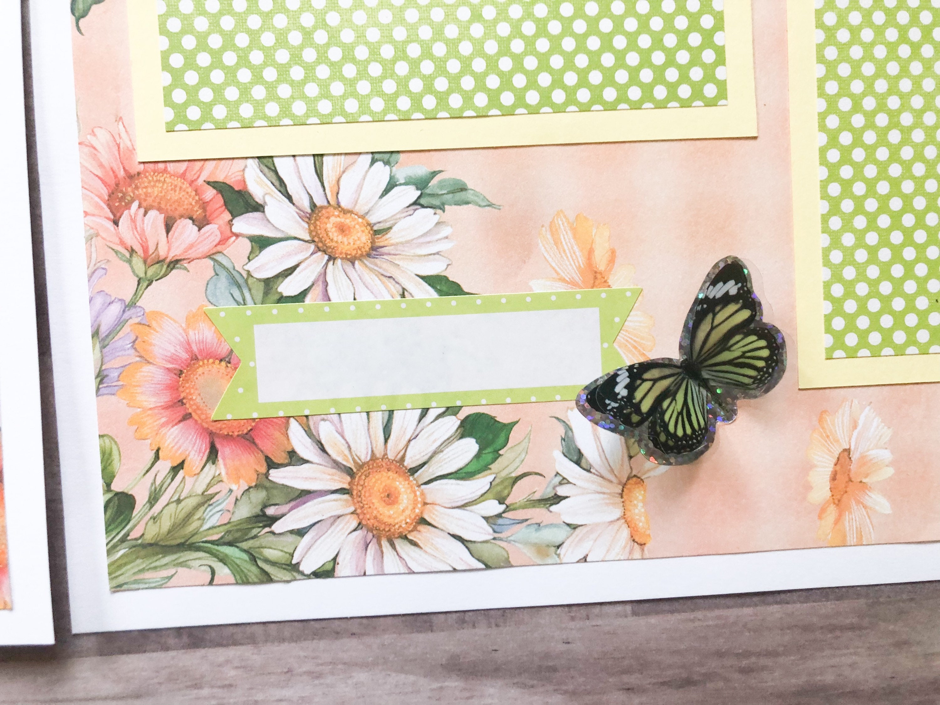 Butterfly Scrapbook Layouts 12 by 12 Family Scrapbook Pages - Etsy