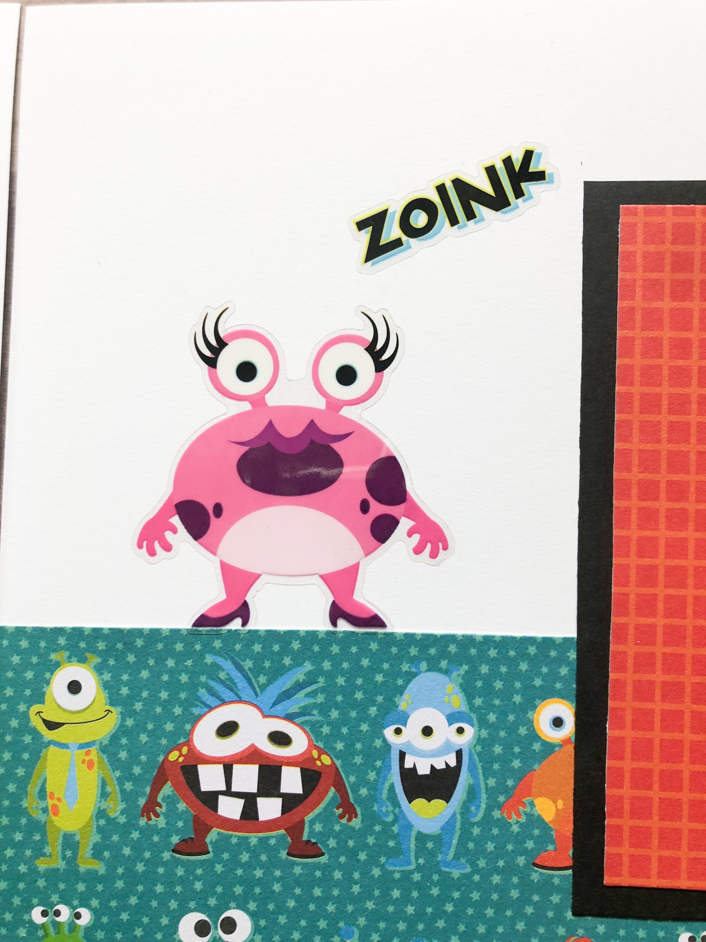 Alien Scrapbook Pages Alien Scrapbook Layout Halloween - Etsy UK