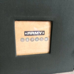 Army Scrapbook Album - Premade 8 by 8 Army Scrapbook - Military Album ...