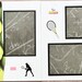 Tennis Scrapbook Layouts - Tennis Scrapbook Layout - Premade Sports ...
