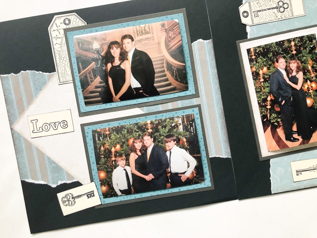 Family Scrapbook Layouts - Premade Family Scrapbook Pages - Family ...