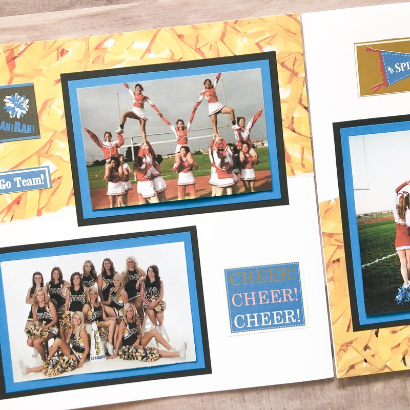 Cheer Scrapbook - Etsy