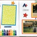 First Grade Scrapbook Pages - Back to School Layout - Premade First ...