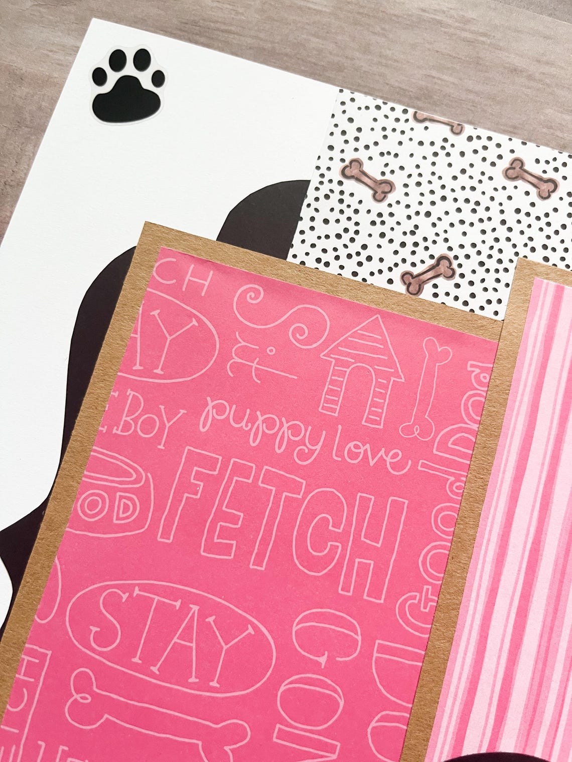 Dog Pages - Premade Dog Scrapbook Pages - Puppy Scrapbook Pages ...