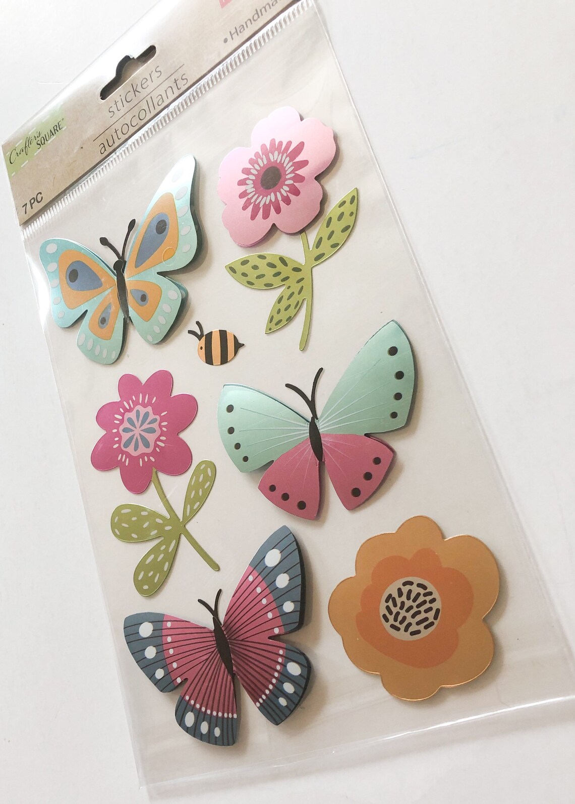 Butterfly Stickers - Scrapbooking Supplies - Butterfly Embellishments ...