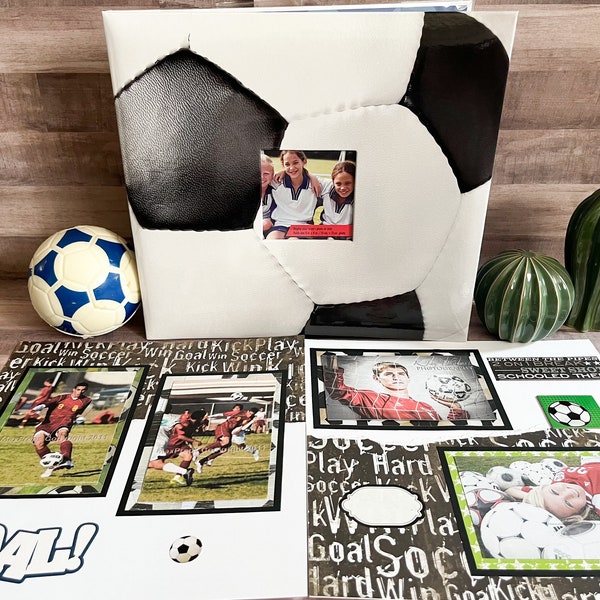 Soccer Scrapbook - Etsy