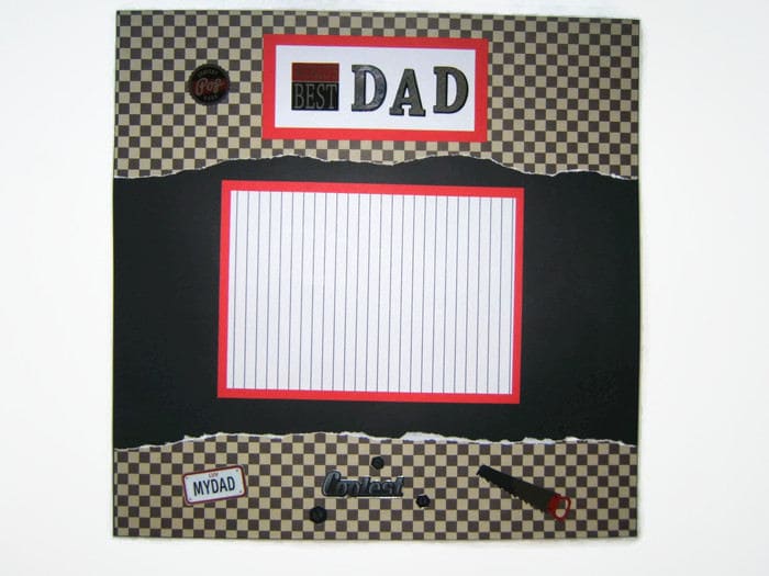 Dad Scrapbook Pages Premade Dad Scrapbook Pages Dad Scrapbook Layouts ...