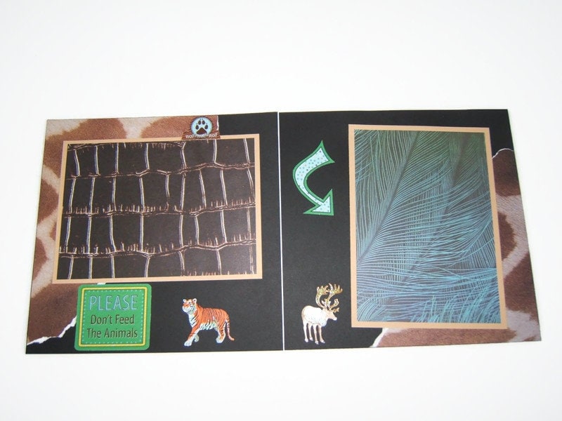 Zoo Scrapbook Album Zoo Photo Album Trip to the Zoo Album - Etsy