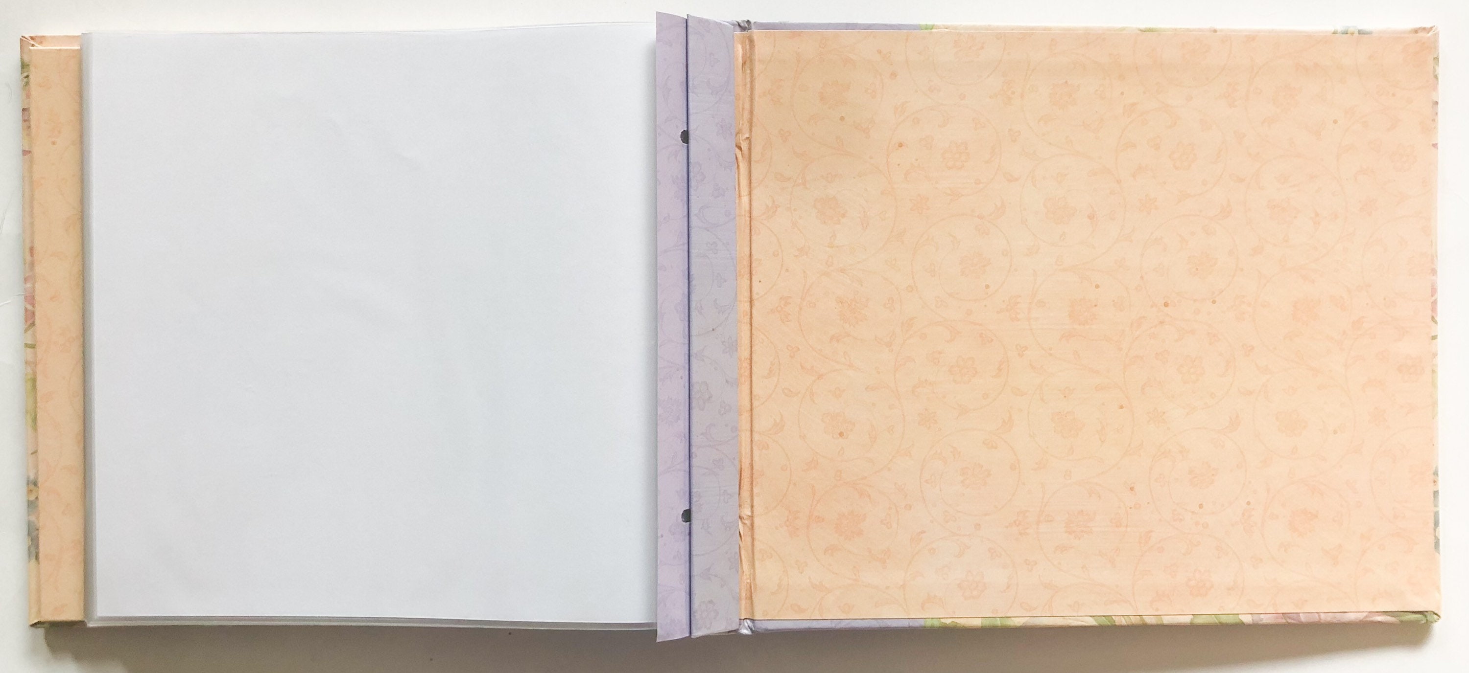 Flowered Scrapbook Album Family Photo Album Flower Photo - Etsy