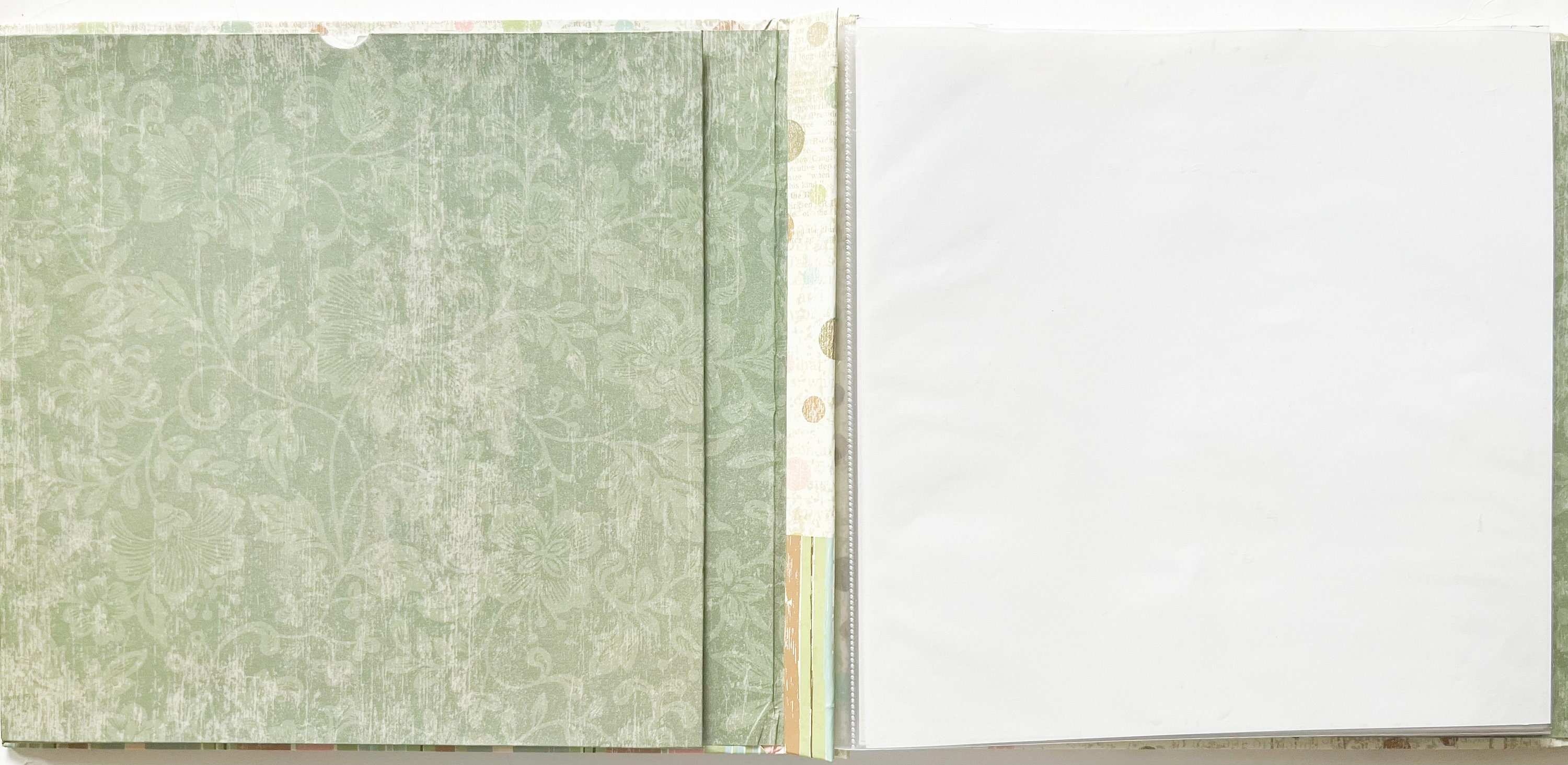 Travel Scrapbook Album - Striped Photo Album - Striped Photo Scrapbook ...