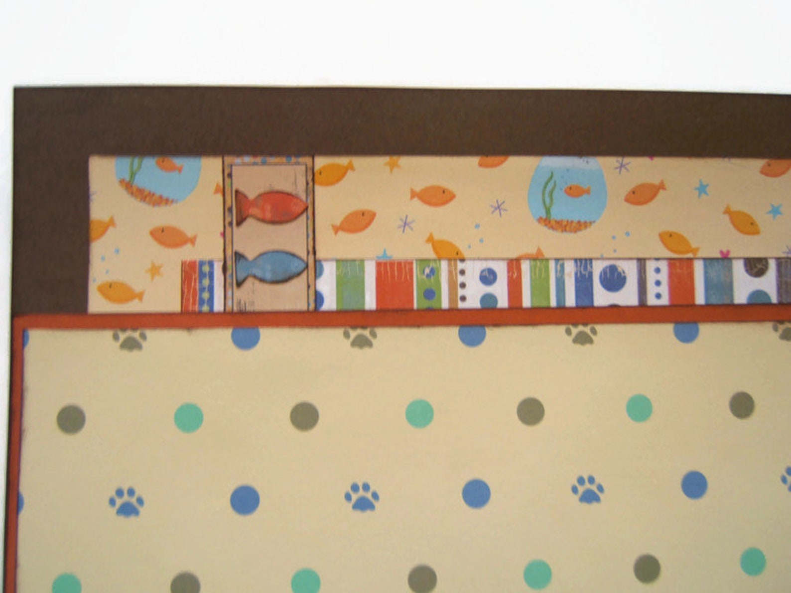 Cat Scrapbook Pages - Premade Cat Scrapbook Pages - Kitten Scrapbook ...