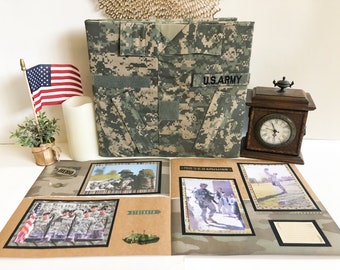 Military Scrapbook - Etsy