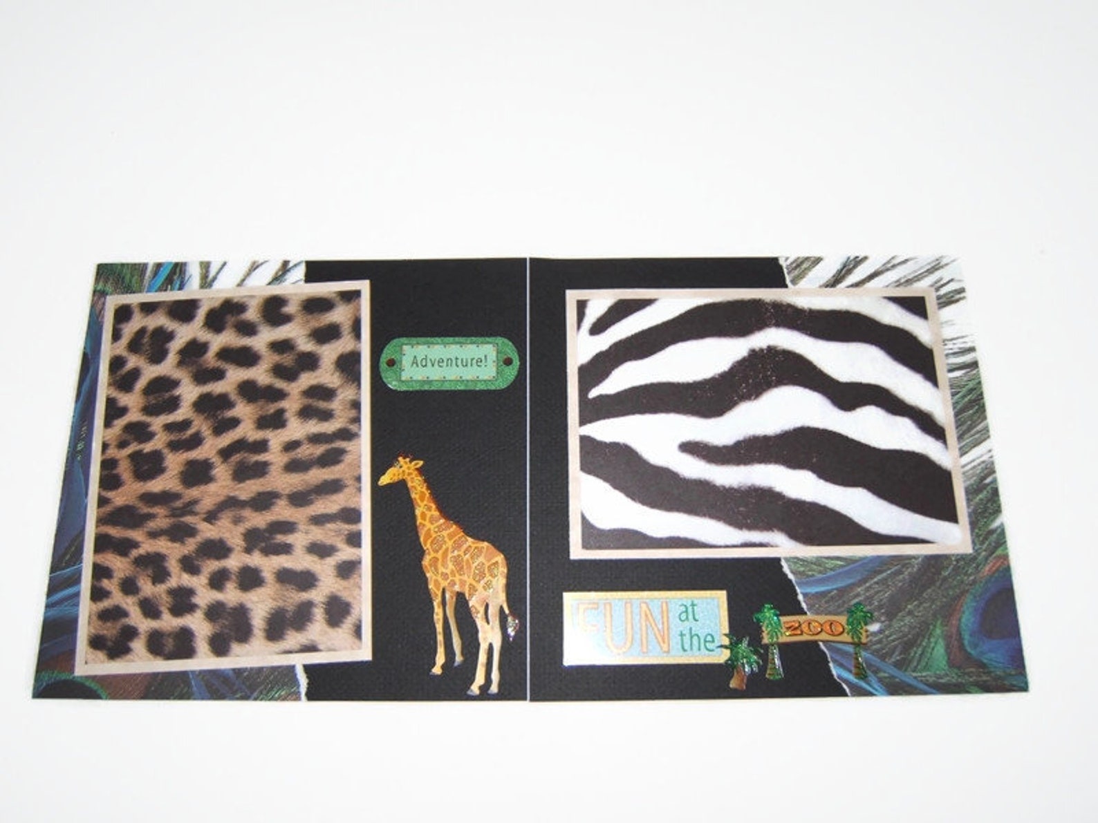 Zoo Scrapbook Album Zoo Photo Album Trip to the Zoo Album - Etsy