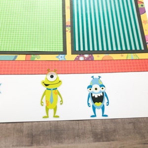 Alien Scrapbook Layout Alien Scrapbook Pages Halloween Premade ...