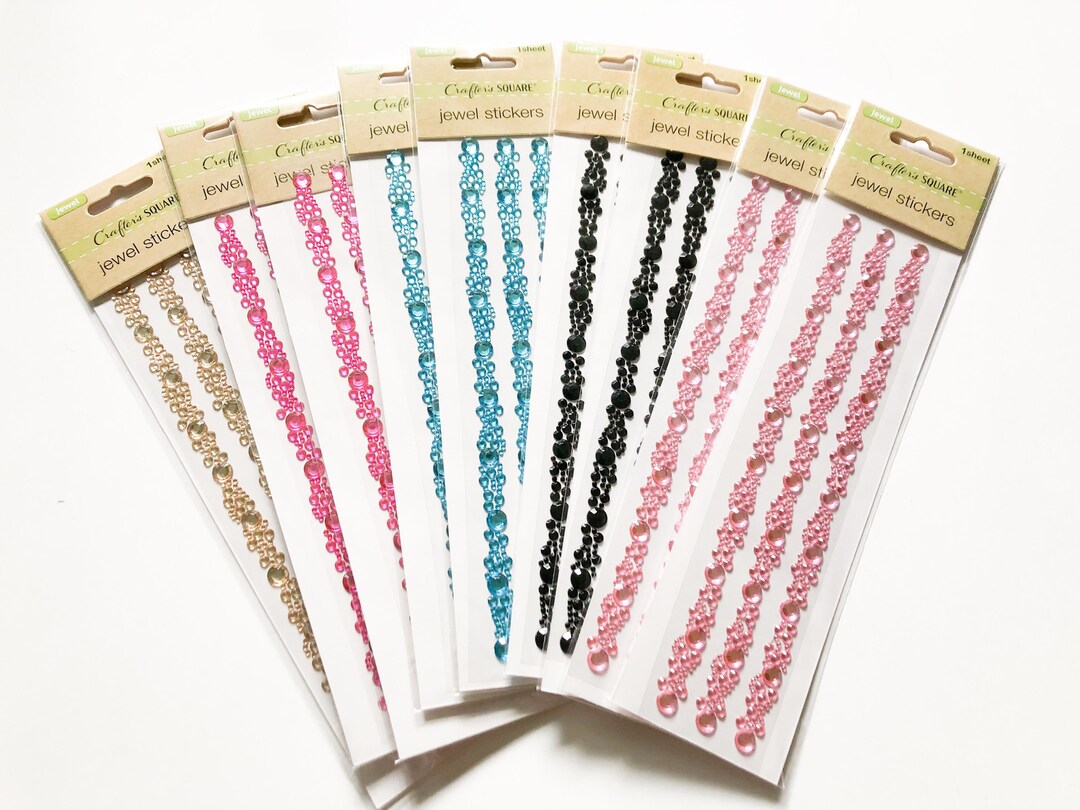 Scrapbooking Supplies - Jewel Stickers - Jewel Embellishments - Card ...