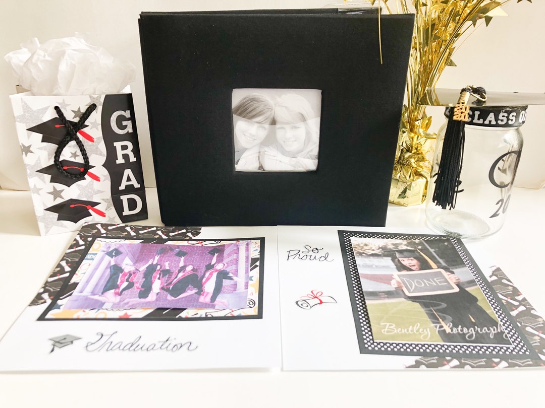 Graduation Scrapbook Album - Graduation Album - Premade Graduation ...