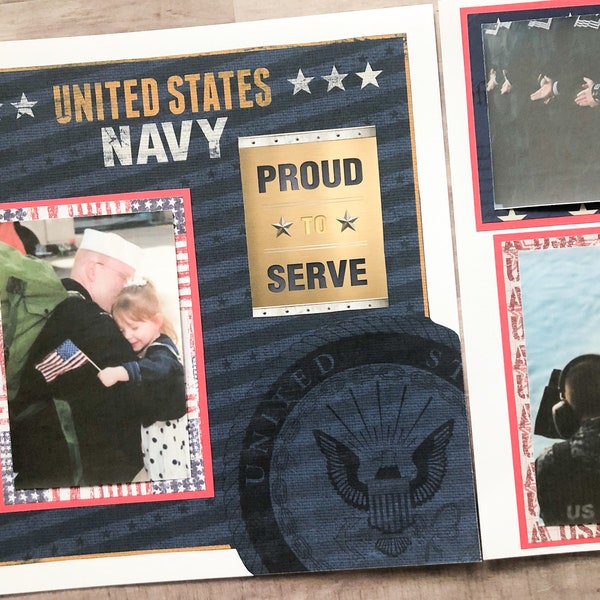 Military Scrapbook - Etsy