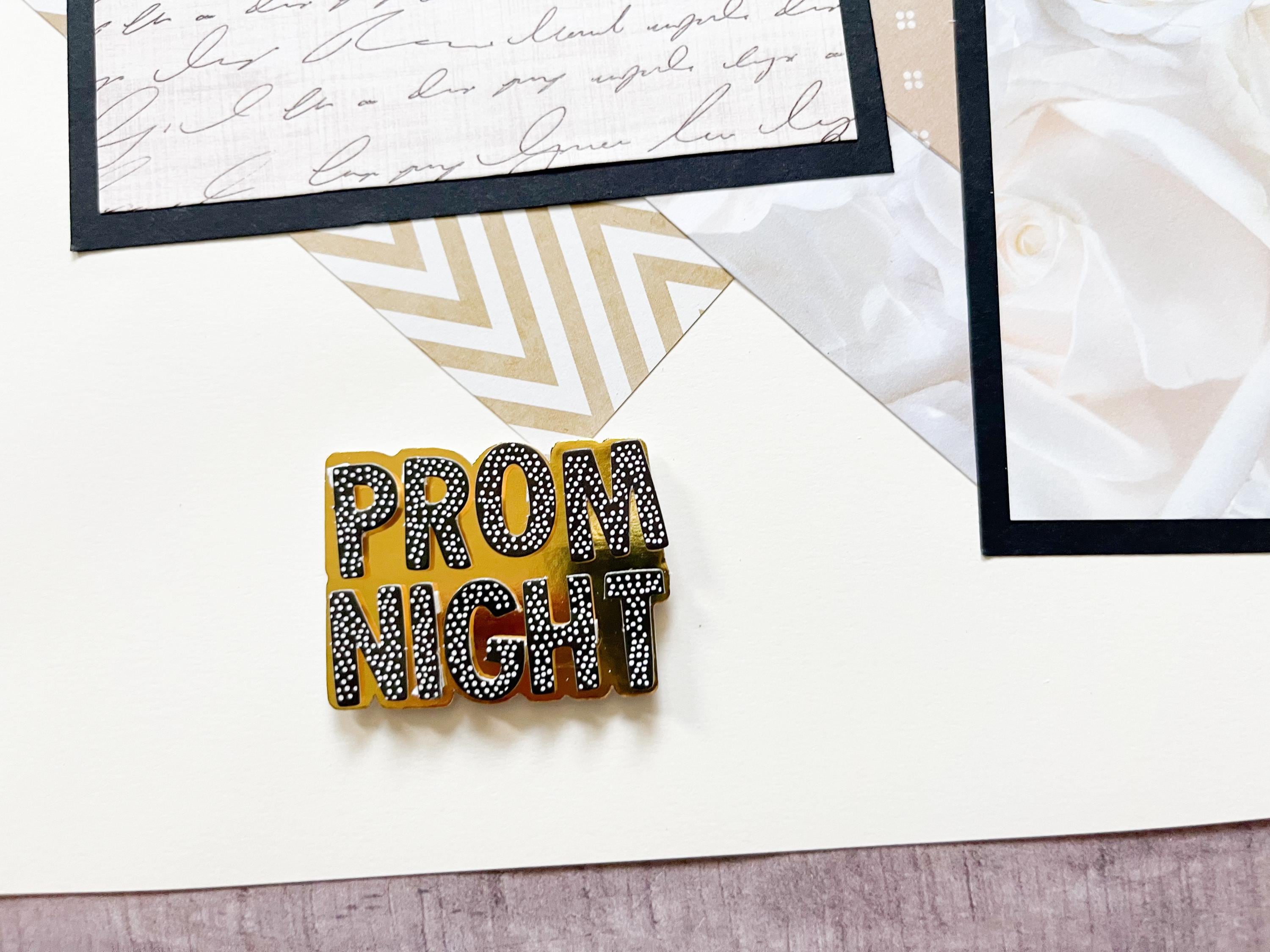 Prom Scrapbook Layouts Premade Prom Scrapbook Pages School Dance ...