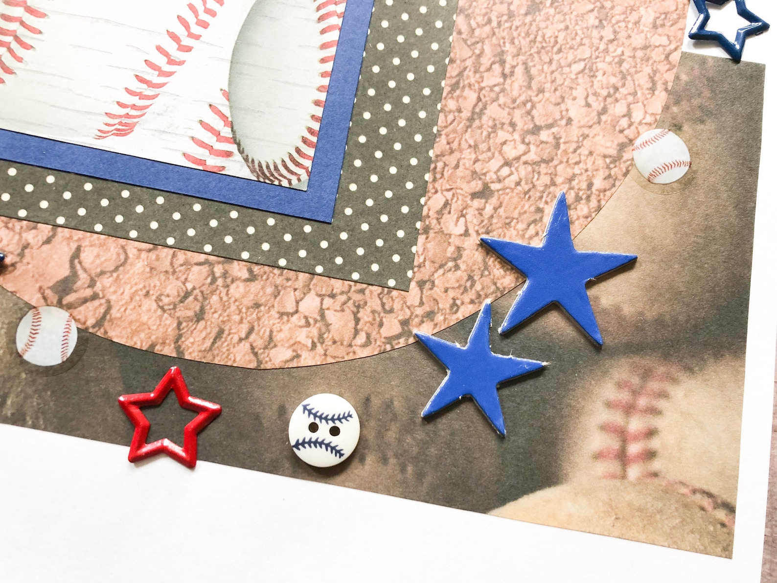 Baseball Shadow Box Layout Baseball Gift 12 by 12 Baseball | Etsy