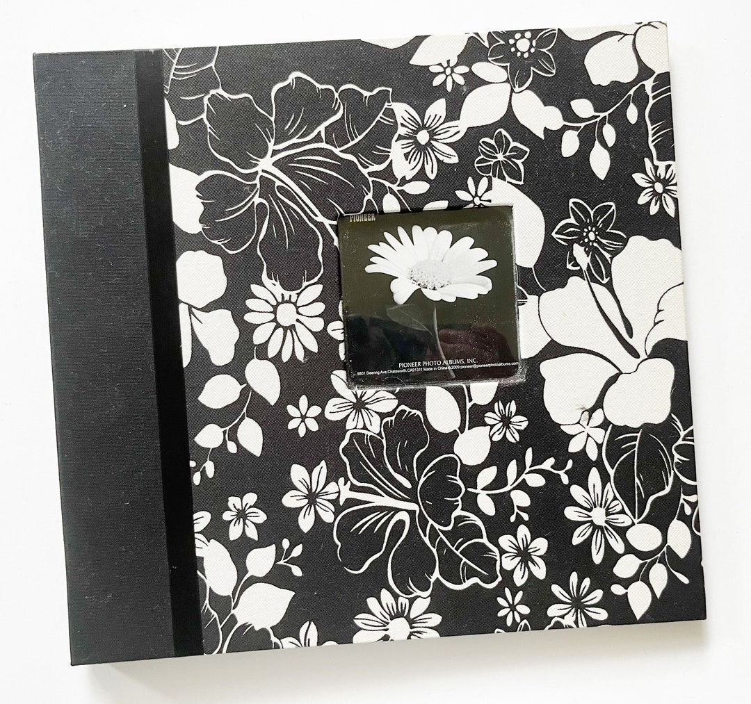 Flower Scrapbook Album - Scrapbook Photo Album - Flower Scrapbook ...
