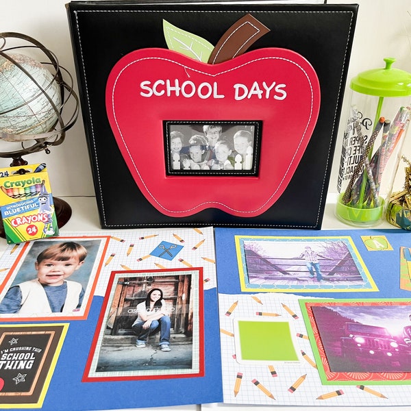 School Photo Album - Etsy